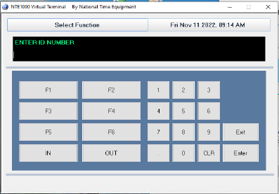 NTE Virtual Punch - How to Use – IT Support Portal